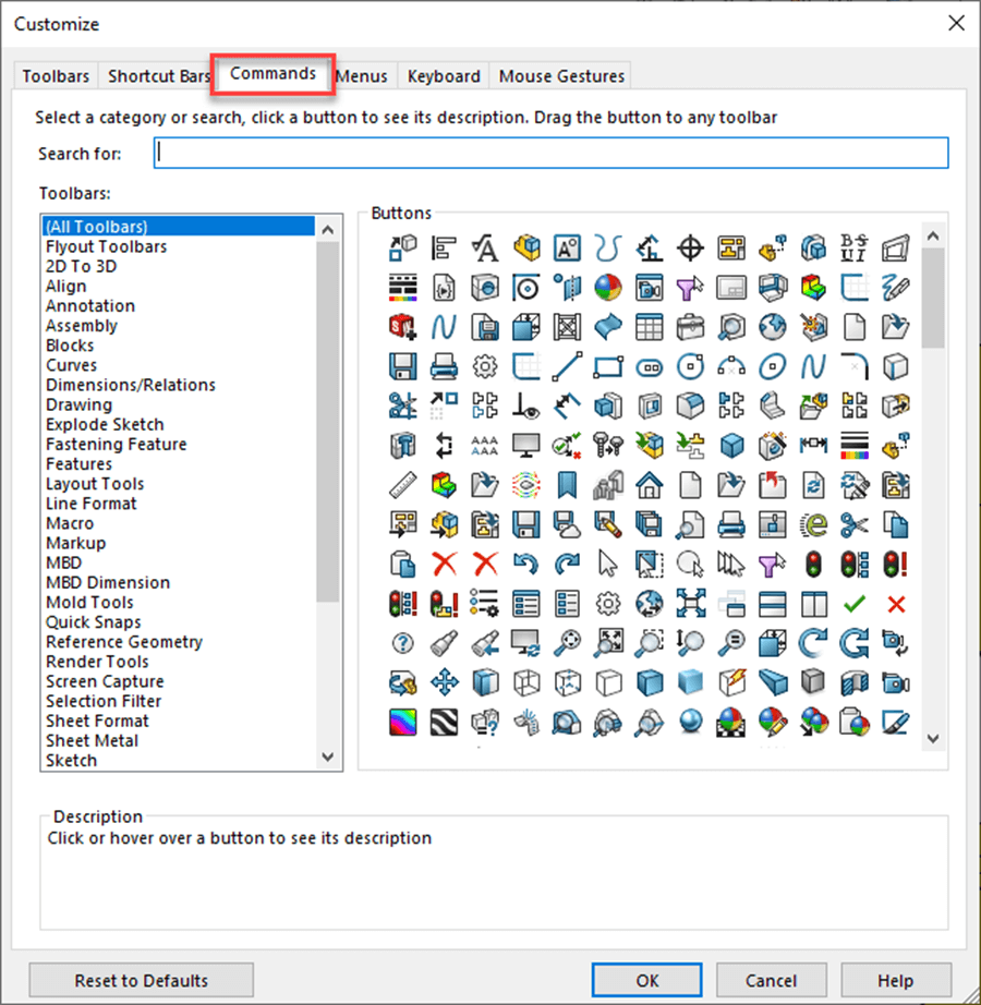 How To: Customising the Command Manager in SOLIDWORKS - Visiativ