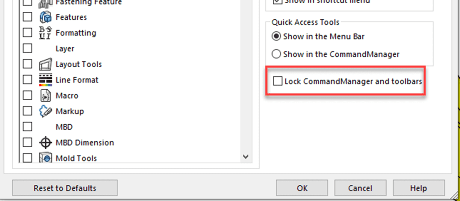 How To: Customising the Command Manager in SOLIDWORKS - Visiativ