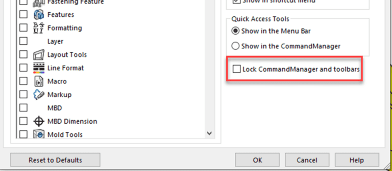 How To: Customising the Command Manager in SOLIDWORKS - Visiativ