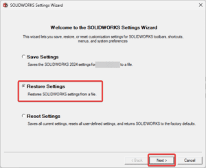 How To: Save or Restore User Settings in SOLIDWORKS - Visiativ