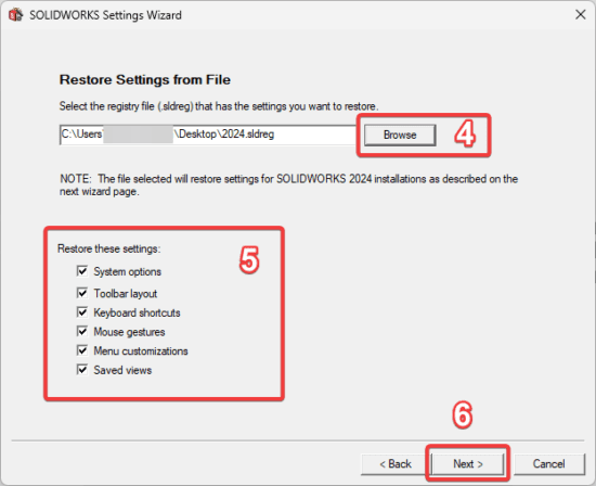 How To: Save or Restore User Settings in SOLIDWORKS - Visiativ