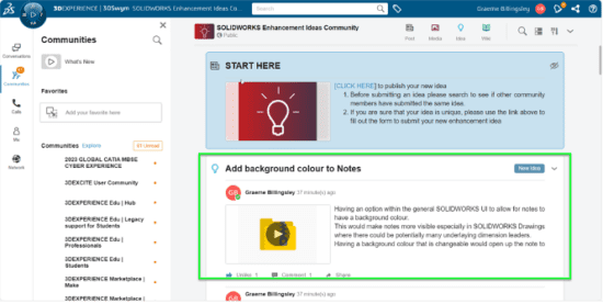 How To: Submit a SOLIDWORKS Enhancement Request - Visiativ