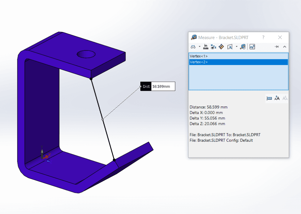 How To: Use the Measure Tool in SOLIDWORKS - Visiativ