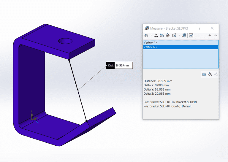 How To: Use the Measure Tool in SOLIDWORKS - Visiativ