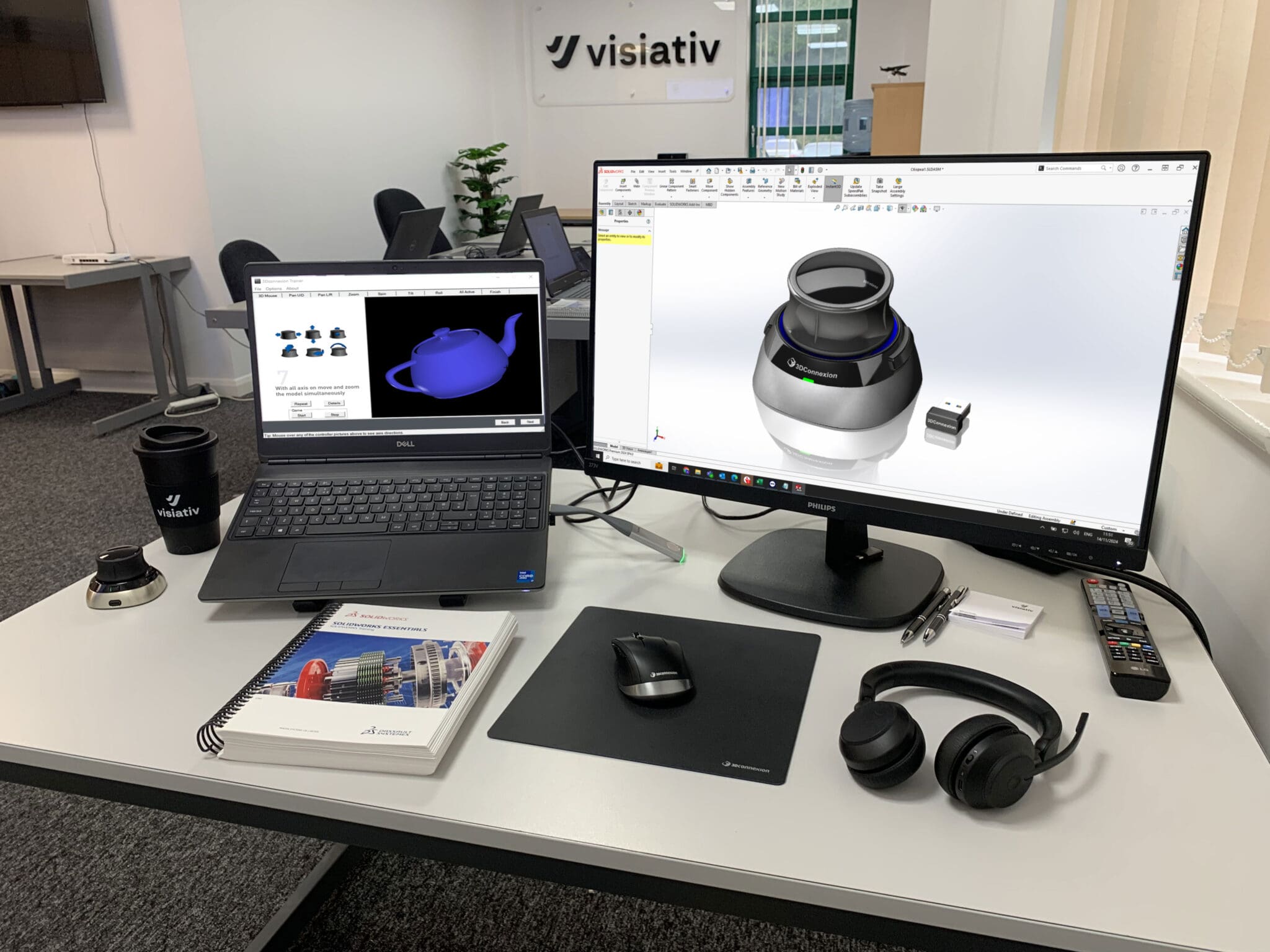 Using the 3Dconnexion SpaceMouse with SOLIDWORKS - Visiativ