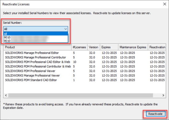 SOLIDNETWORK License Manager: How to add licenses - Visiativ