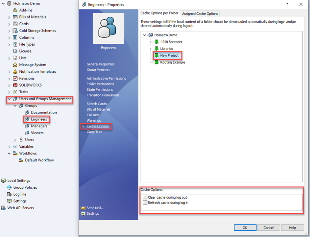 How to: Change SOLIDWORKS PDM Cache Options - Visiativ