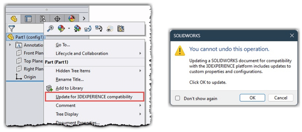 How to: Update SOLIDWORKS Data for 3DEXPERIENCE Compatibility - Visiativ