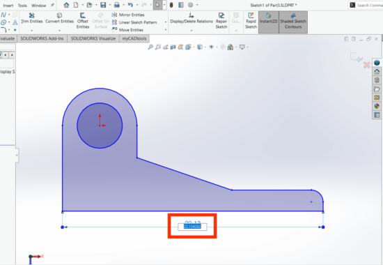 How to: Preview Sketch Dimensions in SOLIDWORKS - Visiativ