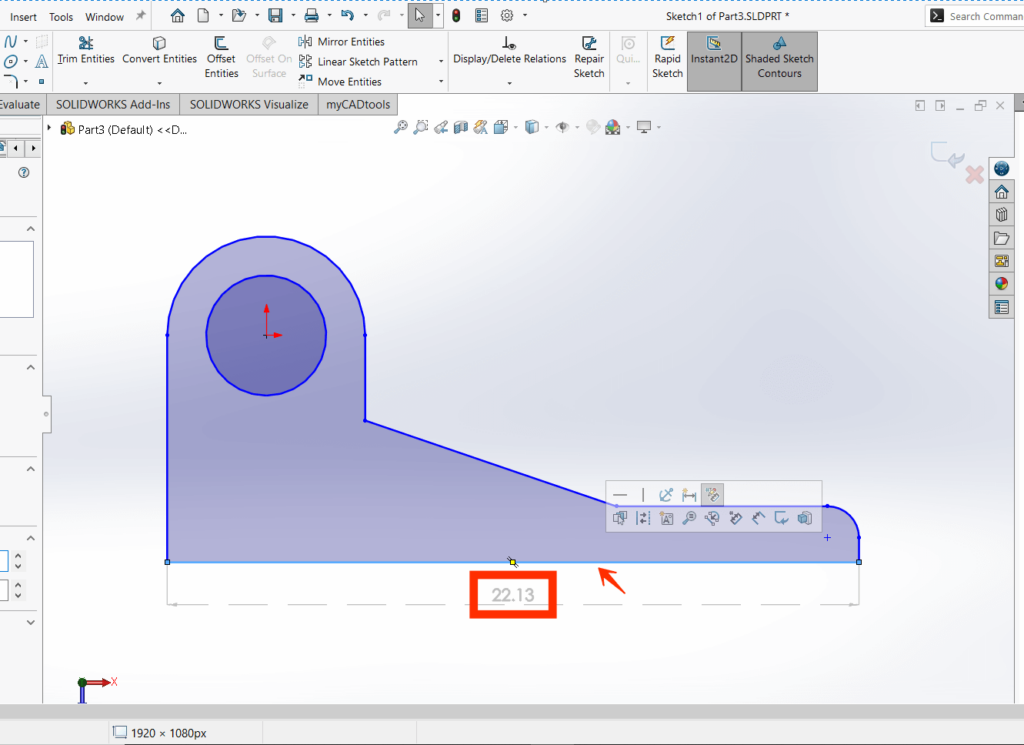 How to: Preview Sketch Dimensions in SOLIDWORKS - Visiativ