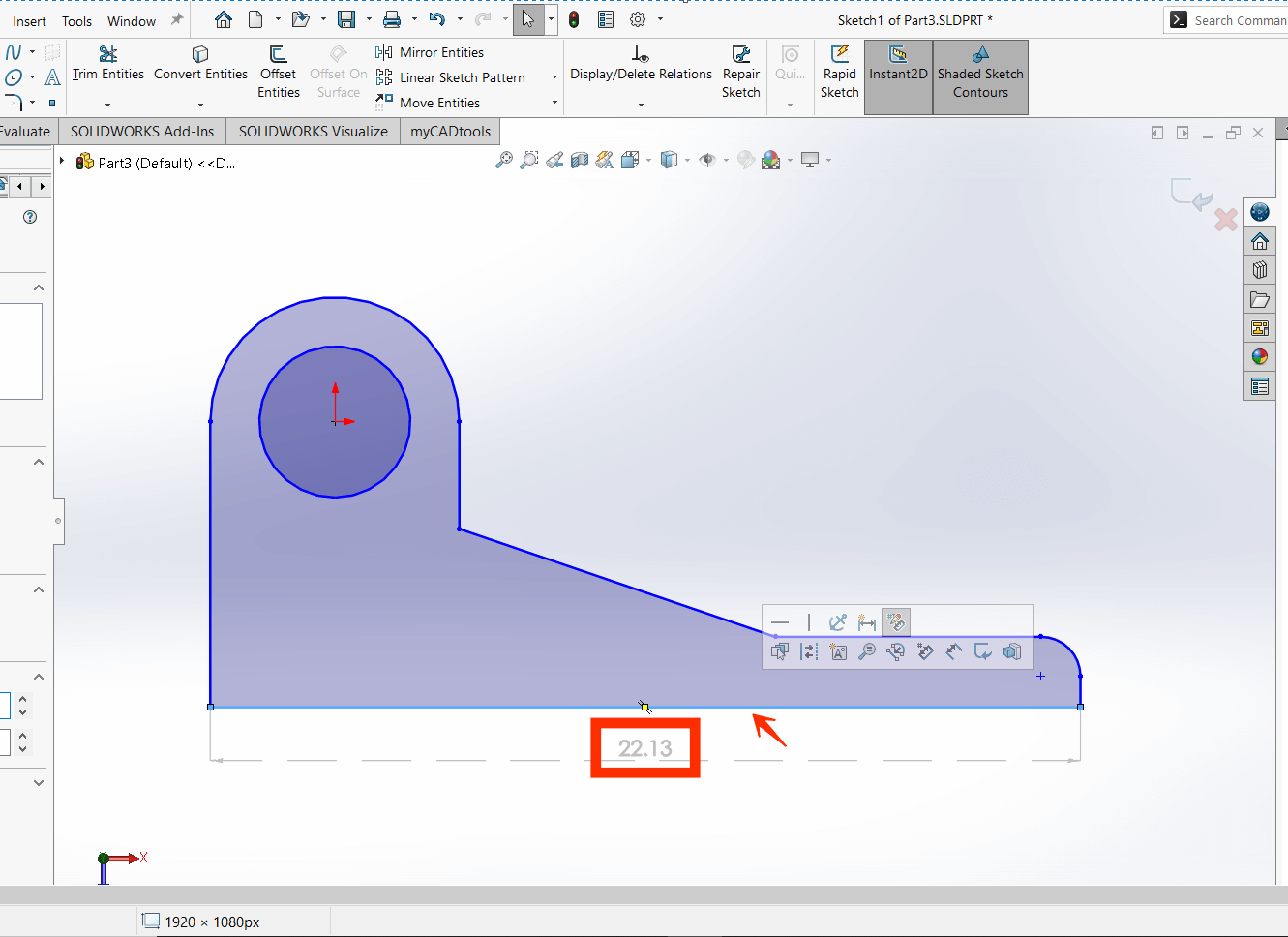 How to: Preview Sketch Dimensions in SOLIDWORKS - Visiativ