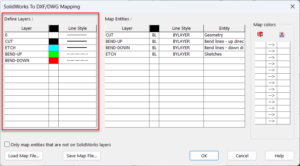 How to: Use a DXF Mapping File With SOLIDWORKS Sheet Metal - Visiativ