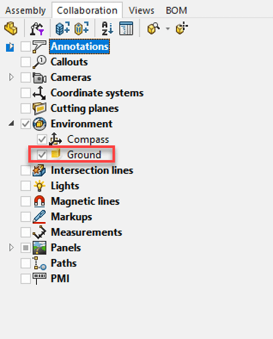 How to: Change Ground Texture in SOLIDWORKS Composer - Visiativ