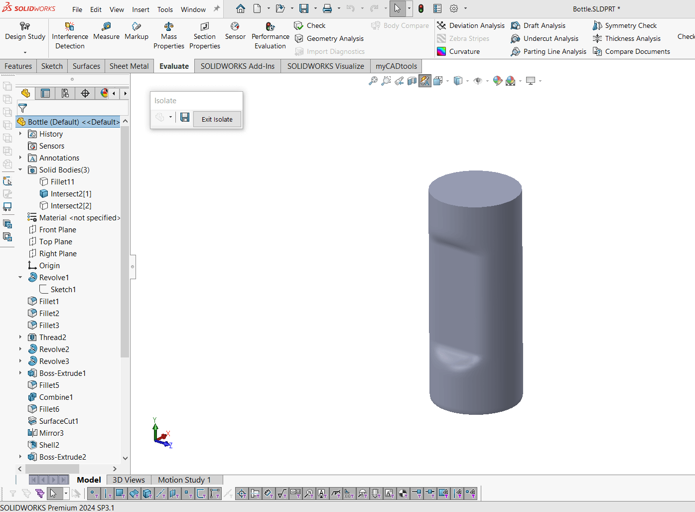 How to: Calculate Internal Volume of SOLIDWORKS Parts - Visiativ