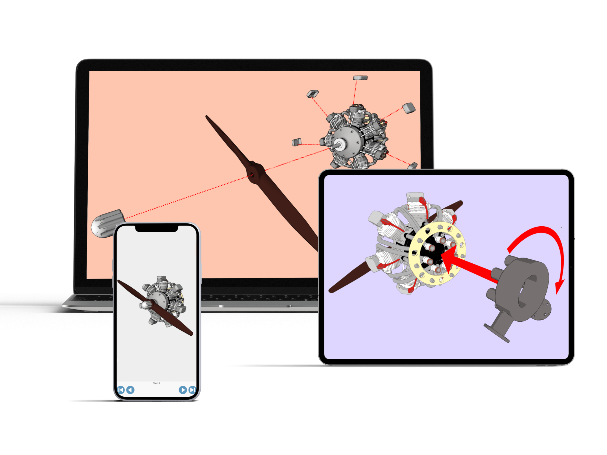 Cadasio: Interactive Online Instructions / Guides from 3D CAD Data