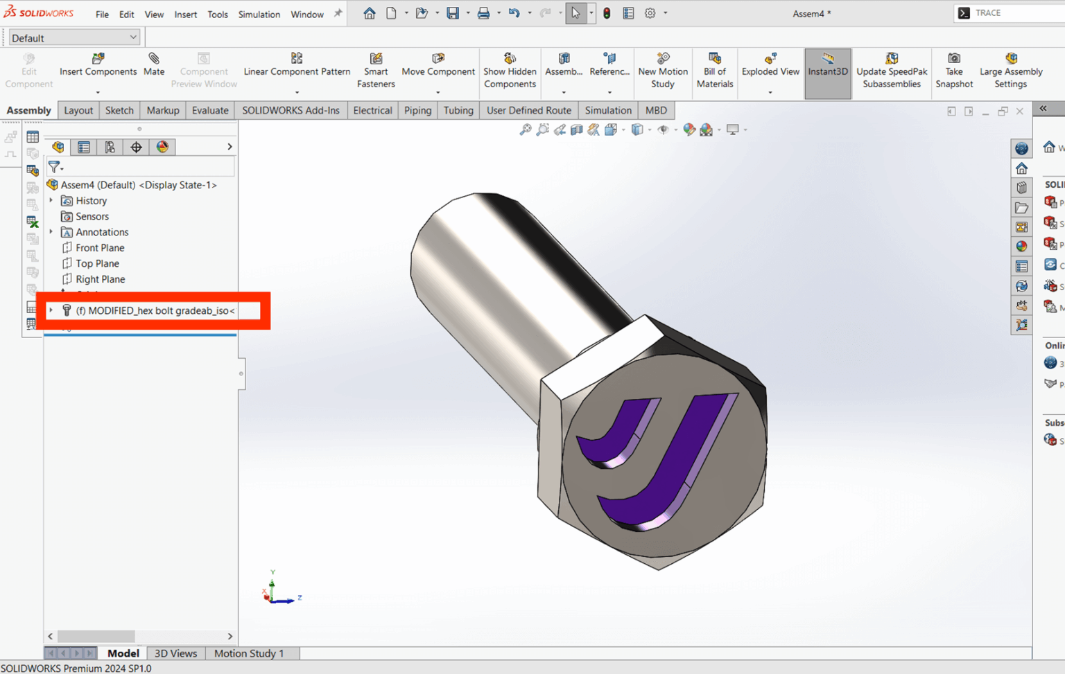 How to: Remove the SOLIDWORKS Toolbox Flag - Visiativ