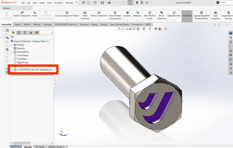How to: Remove the SOLIDWORKS Toolbox Flag - Visiativ