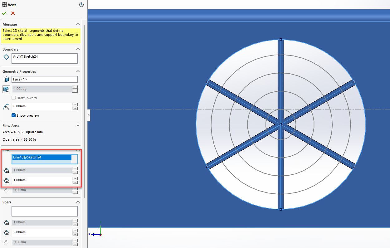 How to use the SOLIDWORKS Vent Tool - Visiativ