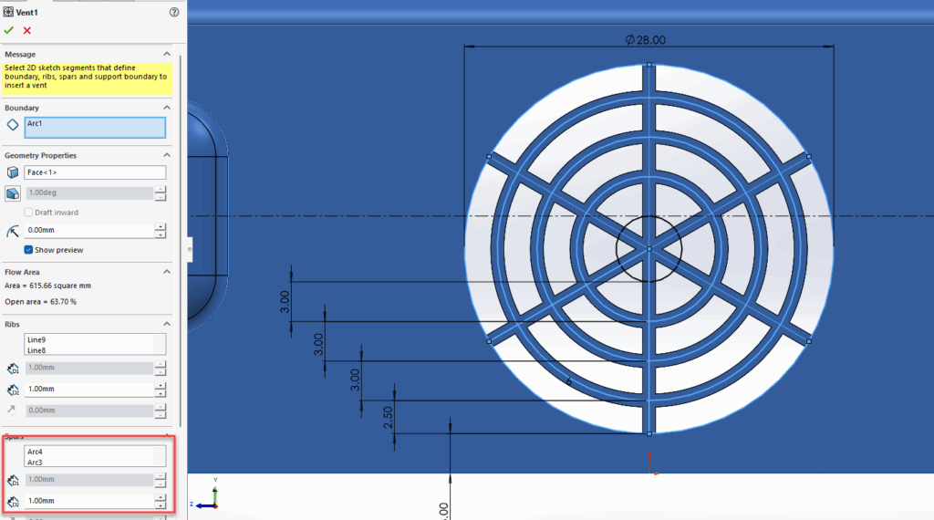 How to use the SOLIDWORKS Vent Tool - Visiativ