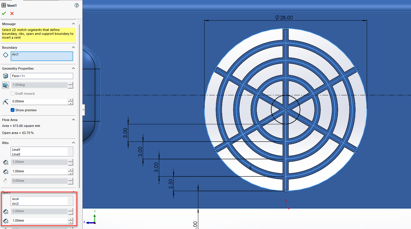 How to use the SOLIDWORKS Vent Tool - Visiativ