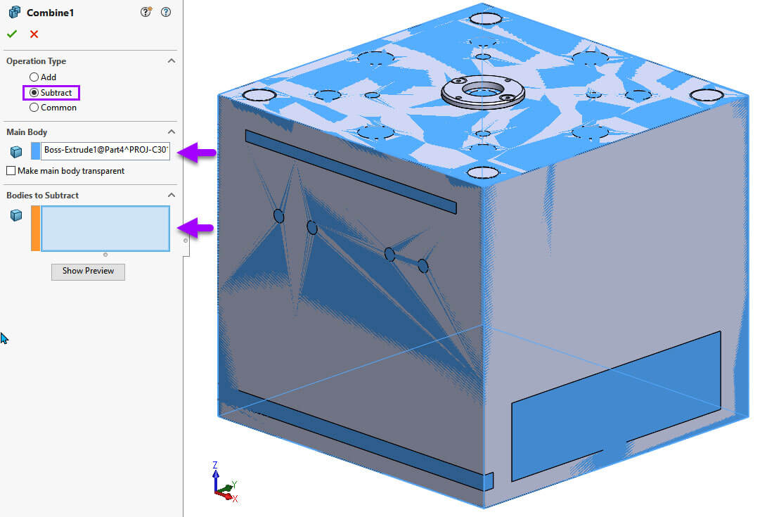 How to: Fill a SOLIDWORKS Mold Cavity - Visiativ