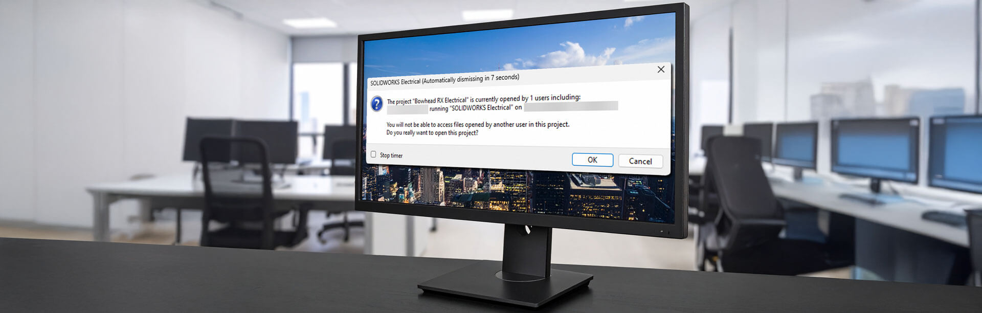 SOLIDWORKS Electrical: "The Project is Opened by Another User" - Visiativ